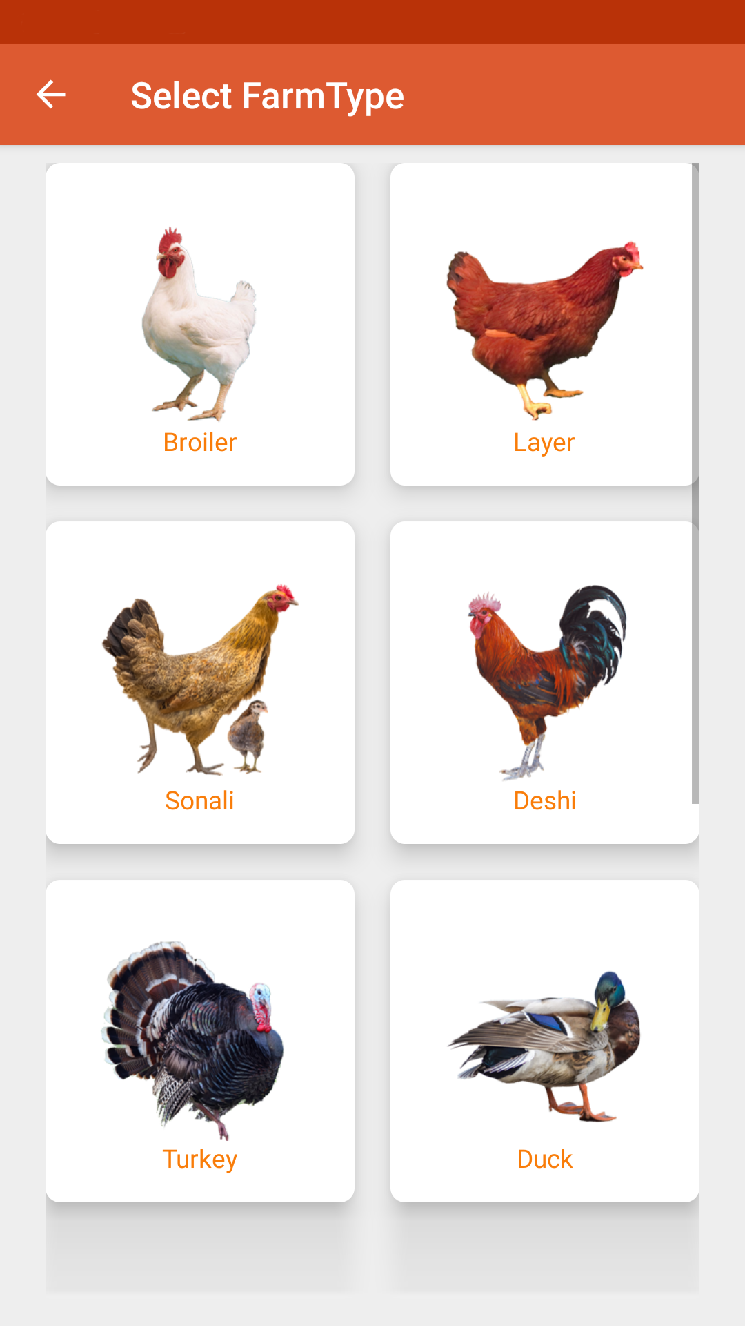 Poultry Manager App.