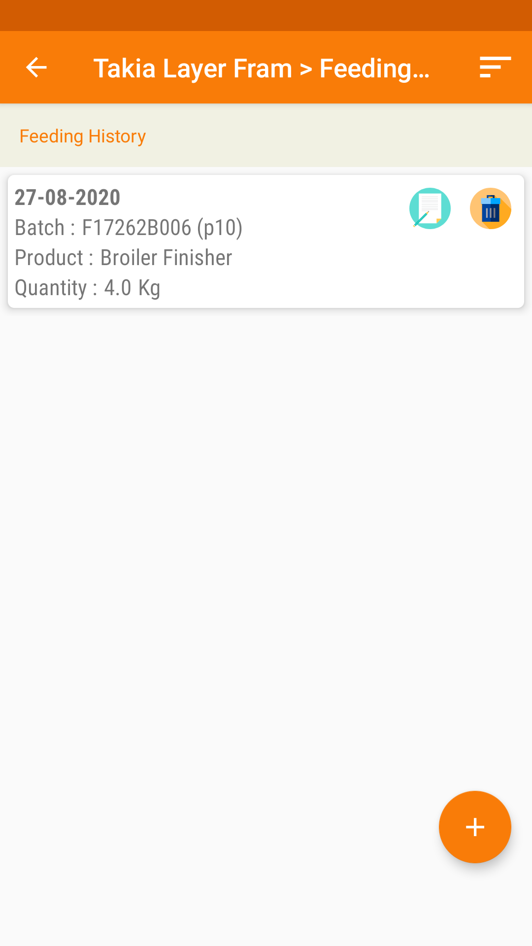 Poultry Manager App.